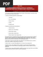 Odluka o Jedinstvenom Kodeksu Šifara Za Unošenje I Šifriranje Podataka U Evidencijama U Oblasti ...