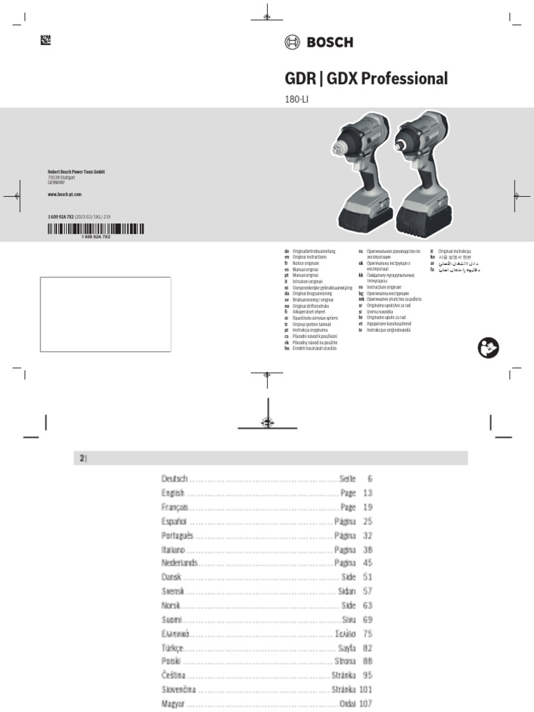 GDR - GDX Professional | PDF