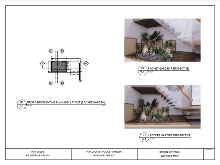 Proposed Pocket Garden Planting Plan | PDF
