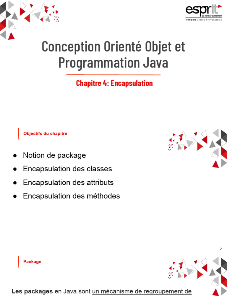Chapitre 4 - Encapsulation | PDF