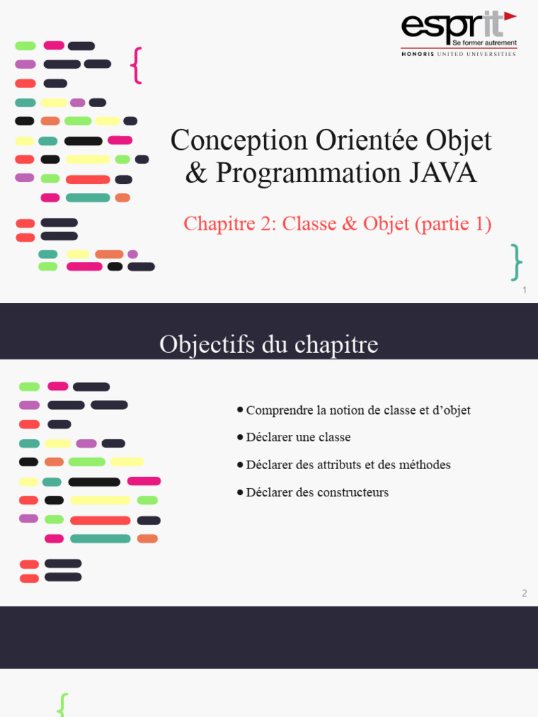 Chapitre 2 | PDF | Classe (informatique) | Constructeur (programmation)