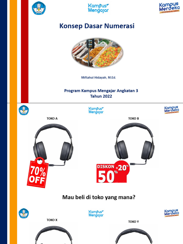 Konsep Dasar Numerasi | PDF