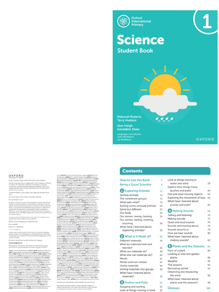 Oxford SE Science SB 1 | PDF