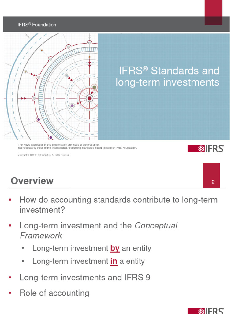 Ifrs Standards and Long Term Investments | PDF | Finance & Money Management
