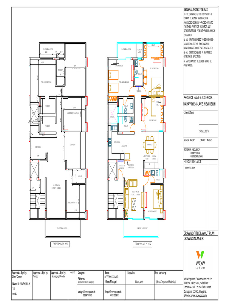MR - Vivak Malik Layout | PDF | Buildings And Structures