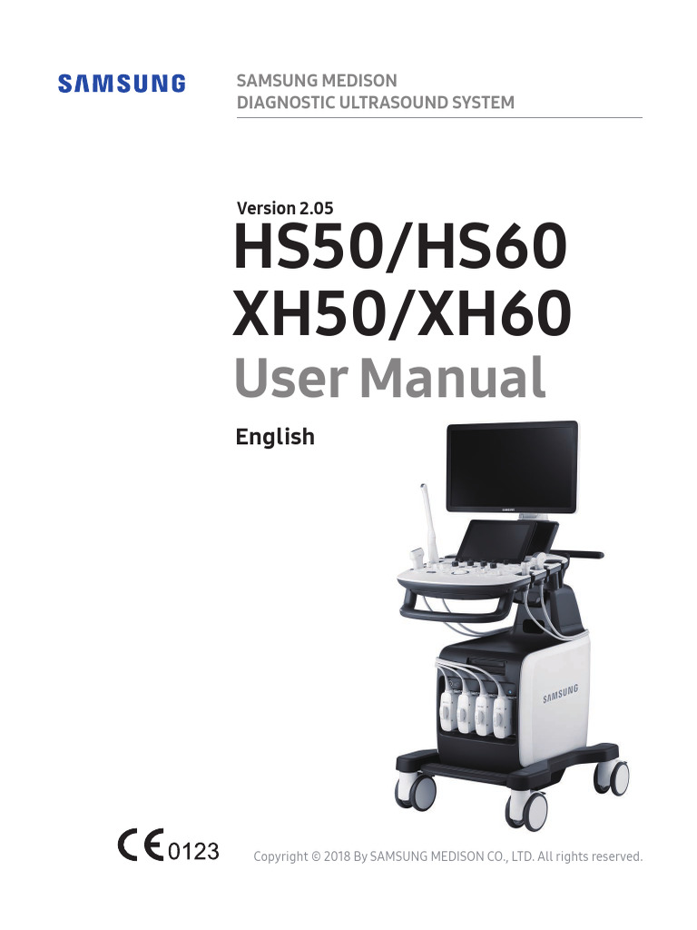 HS50&HS60 XH50&XH60 v2.05.00-00 En-Us | PDF | Medical Device