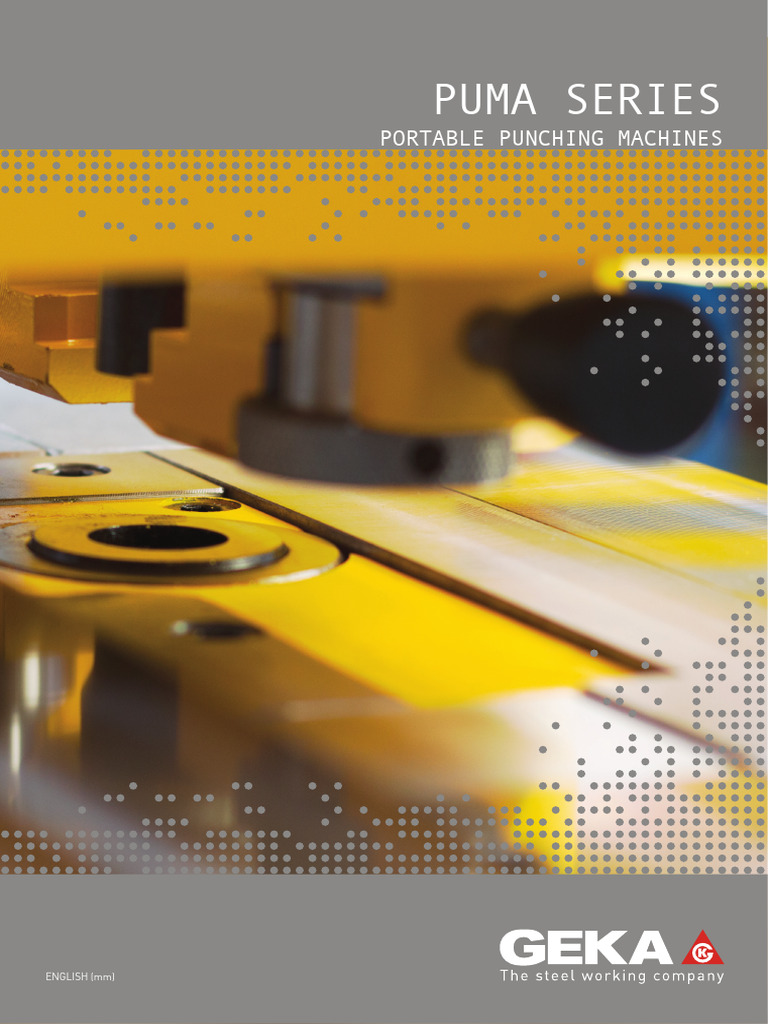 Neiman Machinery Puma Series | PDF | Equipment | Mechanical Engineering