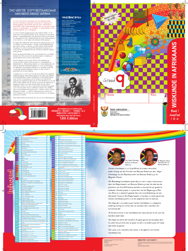 Math AFR Gr9 B1 | PDF