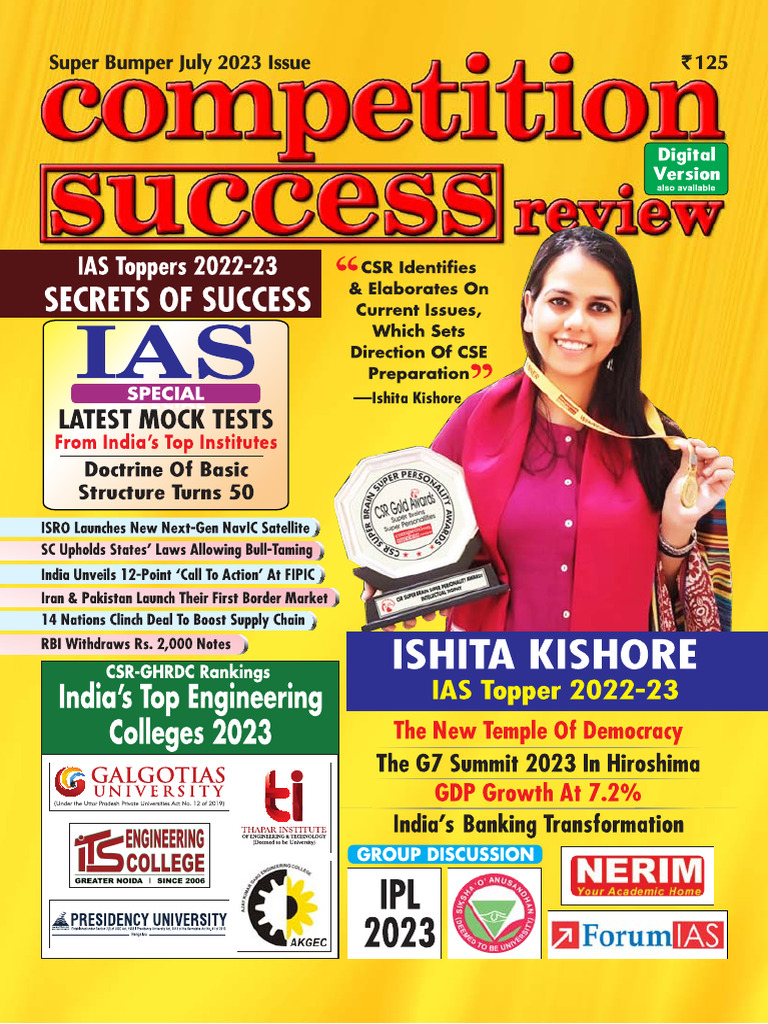 Low CSR July 2023 Complete Issue | PDF