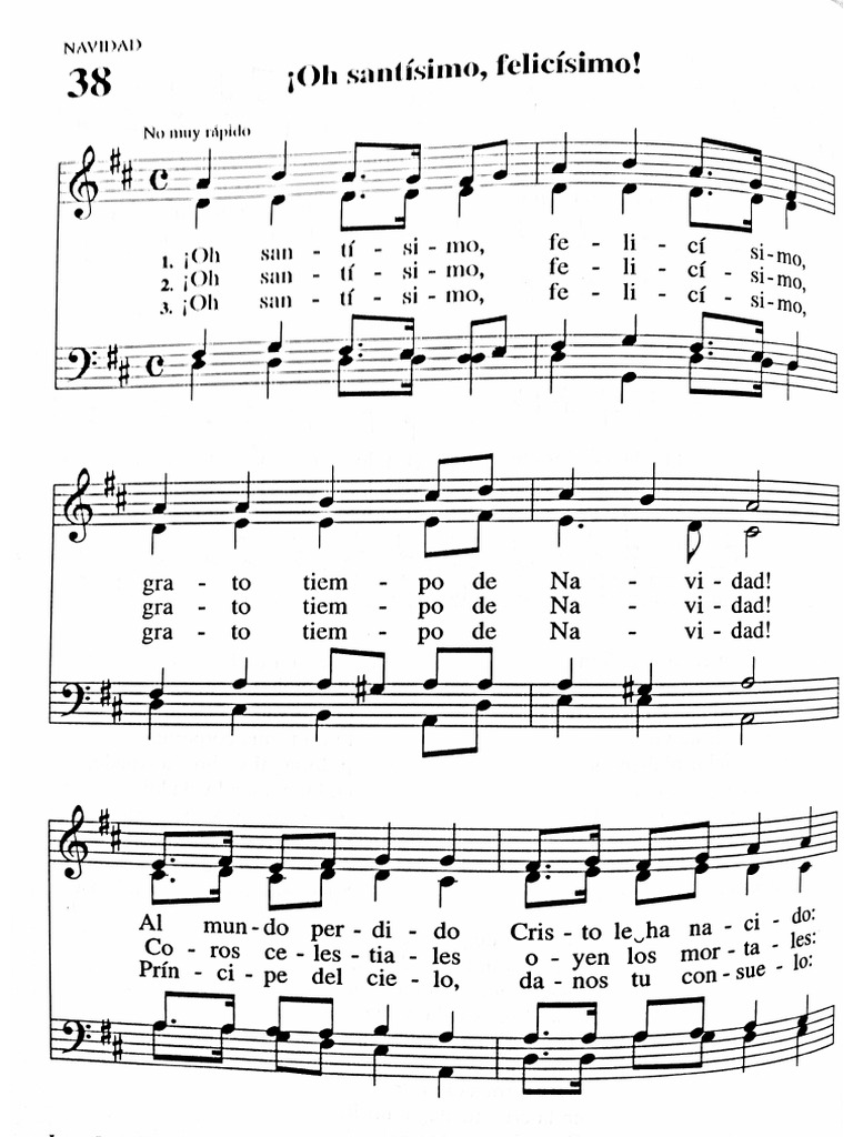 Oh Santísimo, Felicisimo | PDF