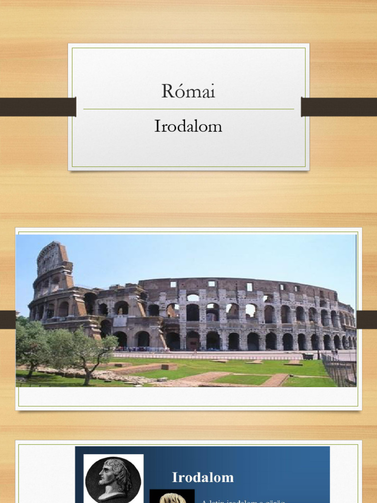 Római Irodalom | PDF