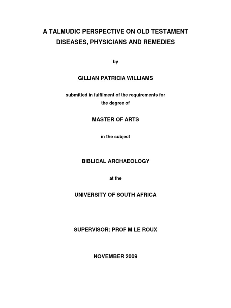 A Talmudic Perspective On The Old Testam | PDF | Talmud | Judaism