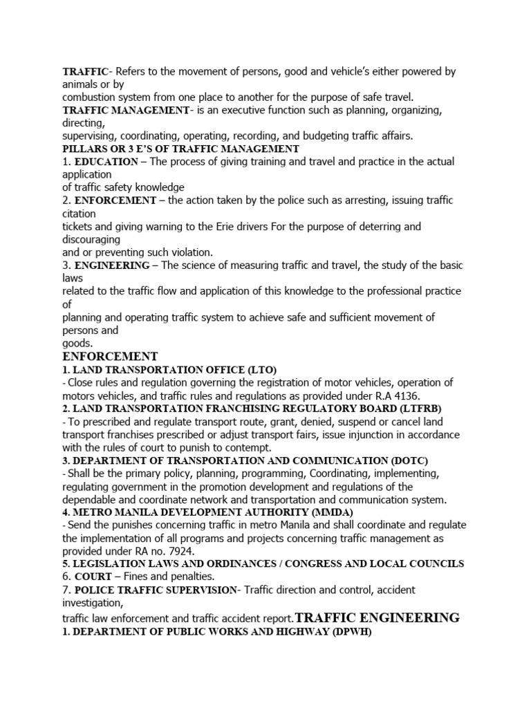 Traffic | PDF | Traffic | Driver's License