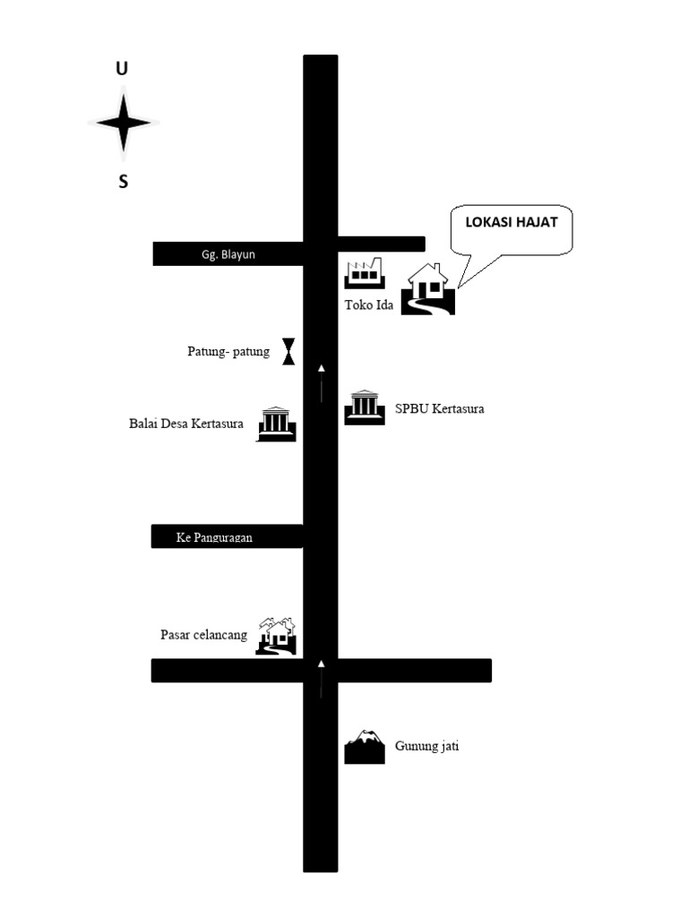 Denah Lokasi Hajat | PDF