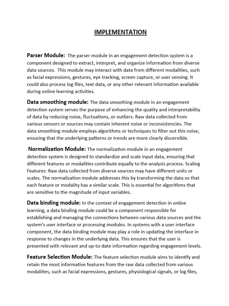 Implementation | PDF