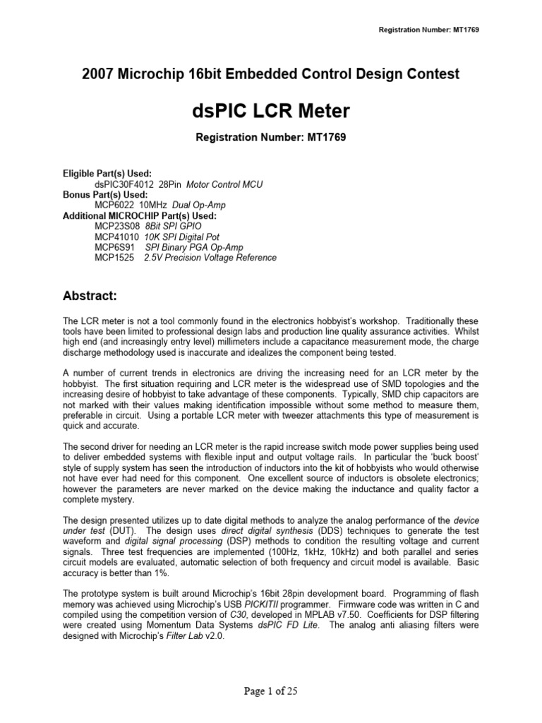 MT1769 Full Documentation | PDF | Amplifier | Operational Amplifier