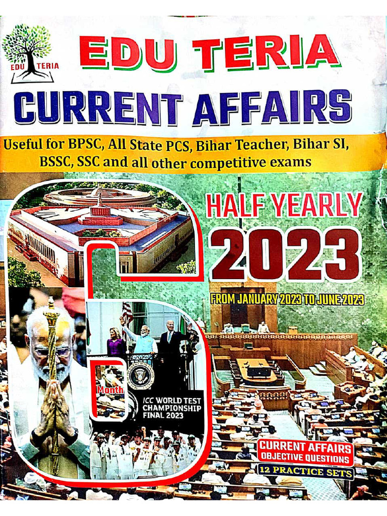 Eduteria Half Yearly CA 2023 English | PDF