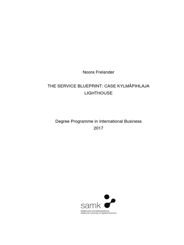 Noora Frelander Thesis | PDF