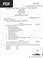 CU BCom CCF Sem 2 Papers | PDF