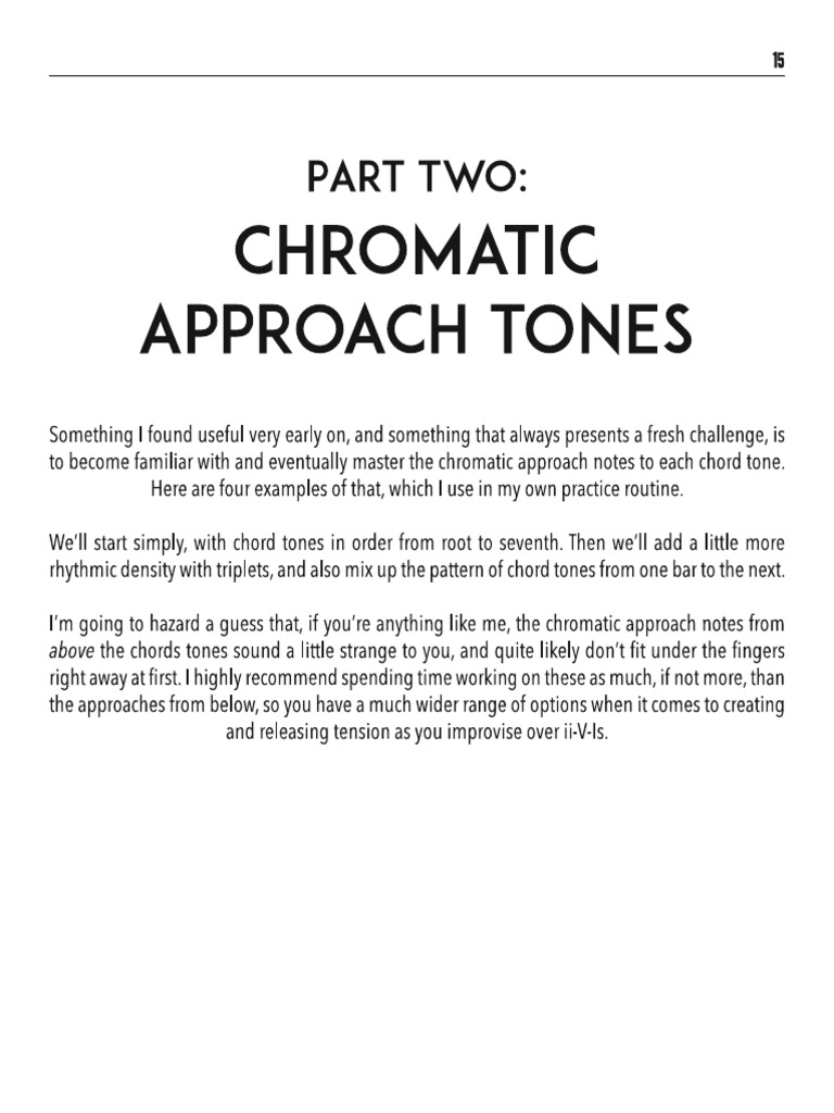 Chromatic Approach | PDF