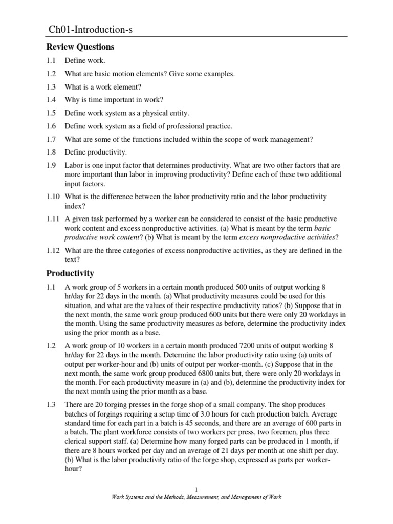 Ch01 Introduction Students | PDF