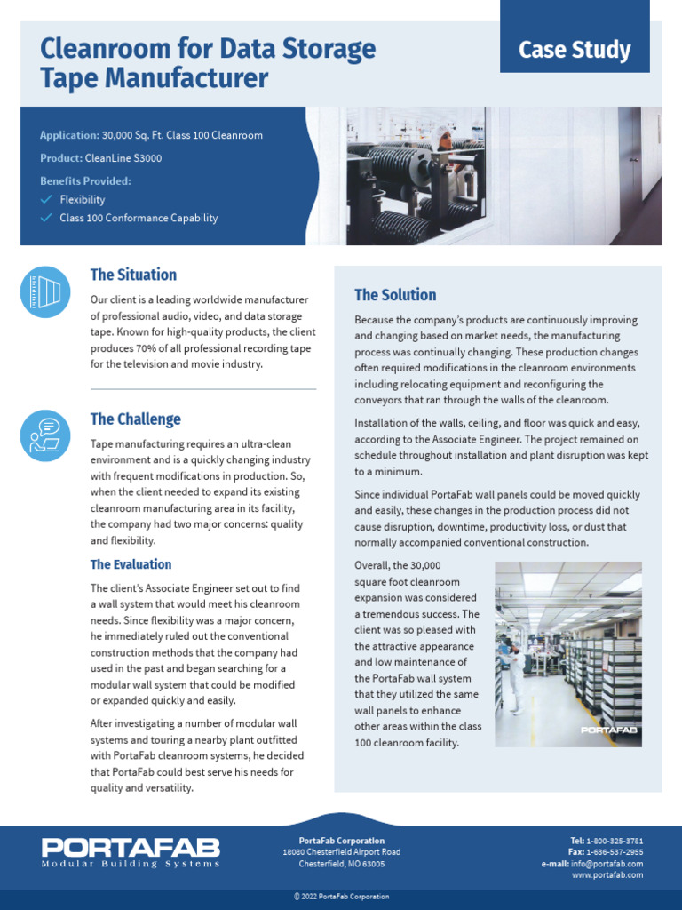 Cleanroom Expansion Success | PDF | Computing