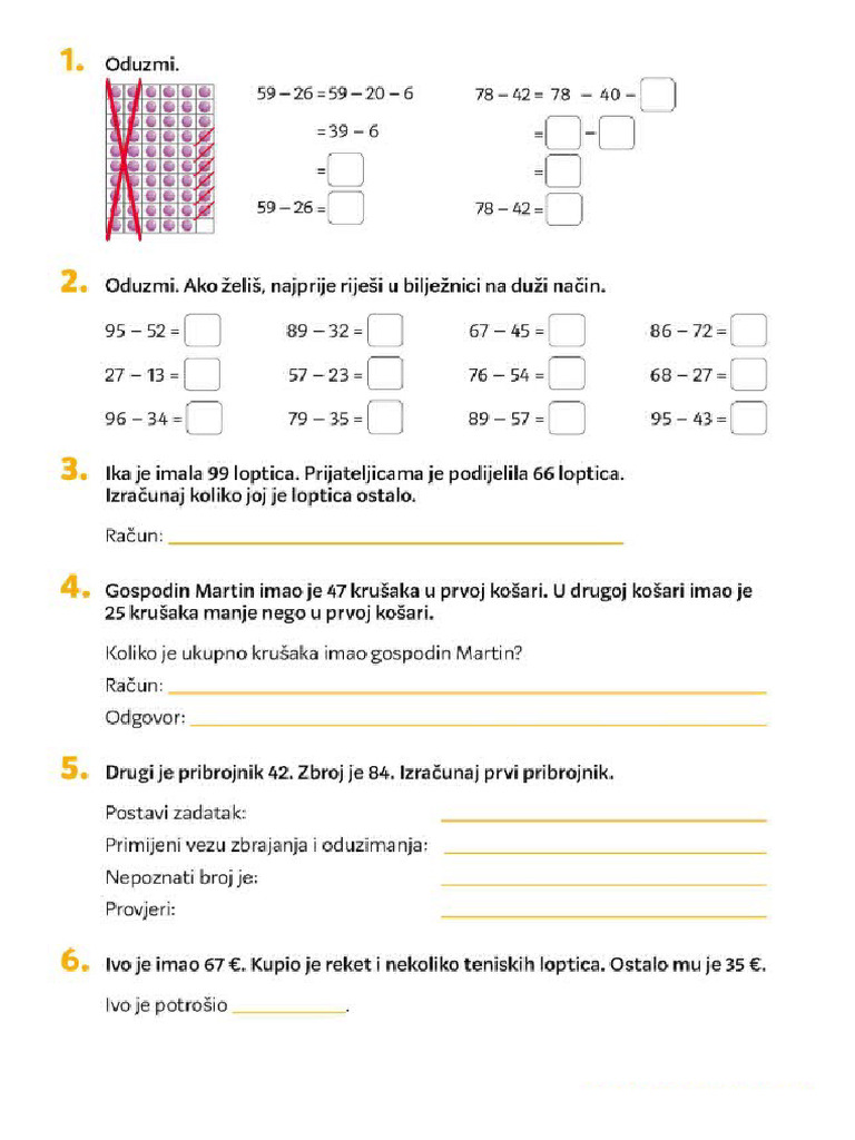 Radni Listici Sfera 12 PR | PDF