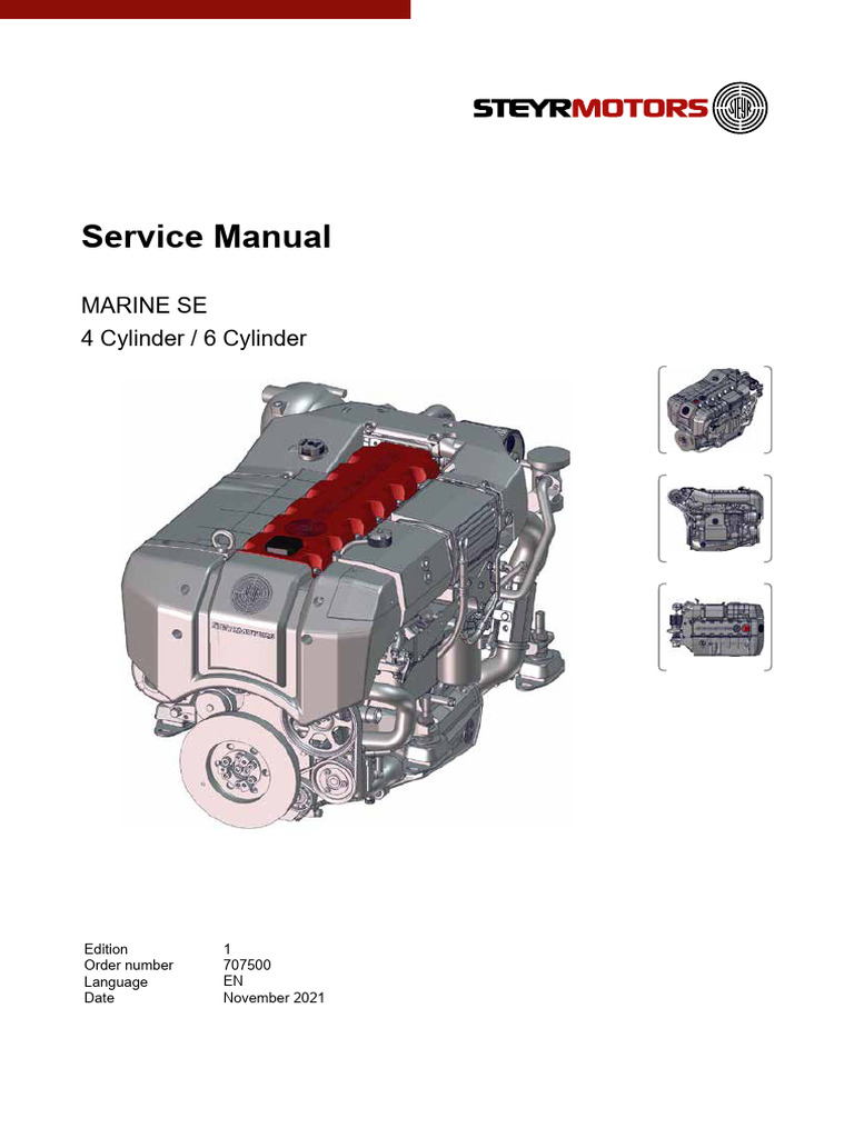Steyr Engine - Service - Manual - SE - EN - 2021.11 | PDF