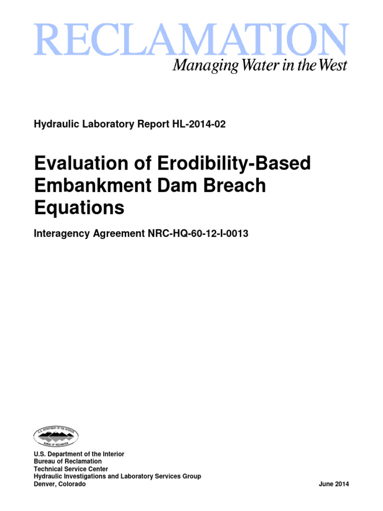 Usbr Tech References | PDF