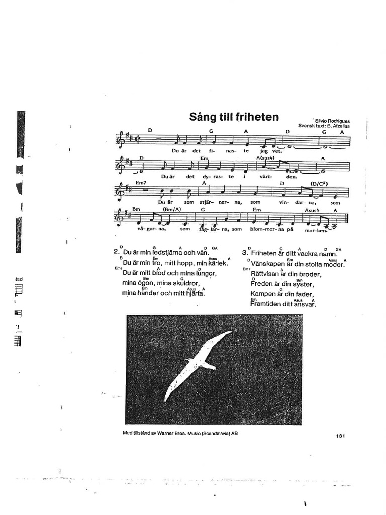 Sång Till Friheten | PDF