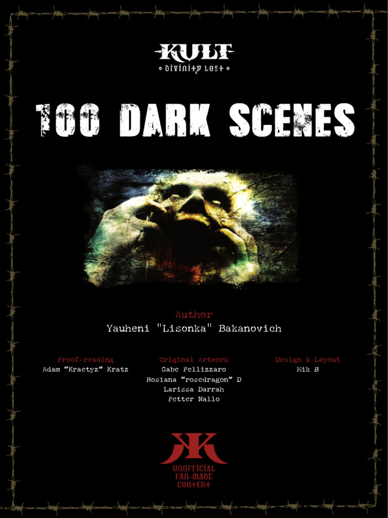 KULT Divinity Lost - 100 Dark Scenes | PDF