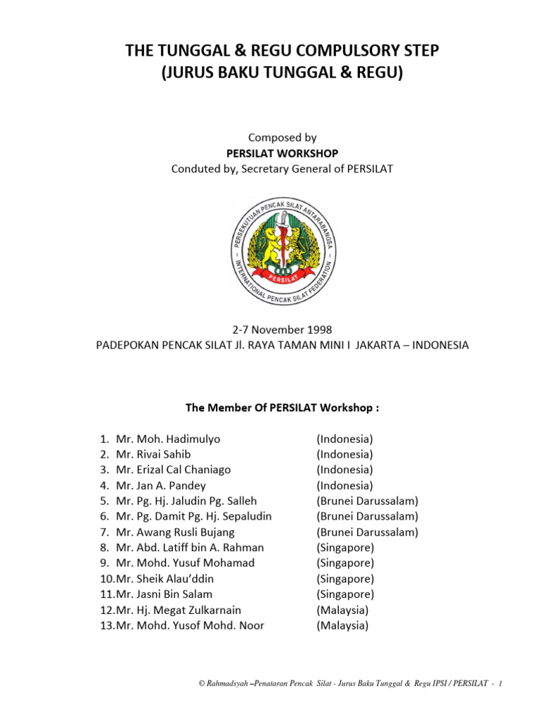 Jurus Baku TGR | PDF