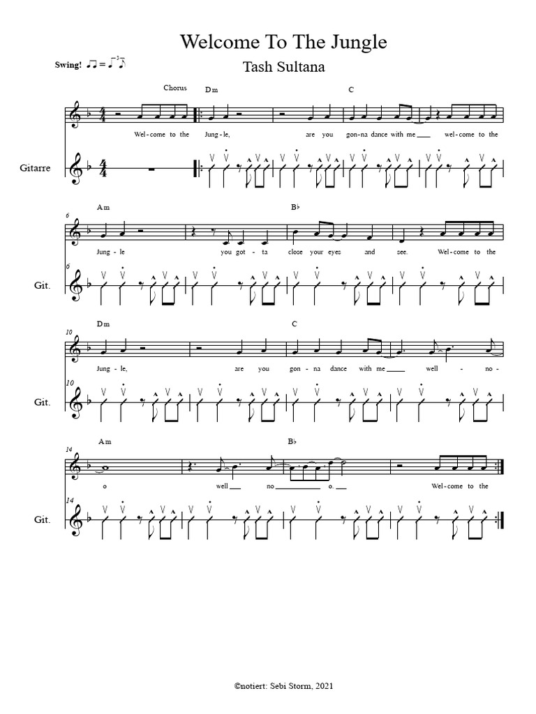 Welcome To The Jungle | PDF