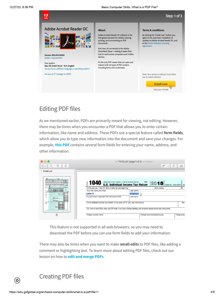 Editing PDF Files | PDF