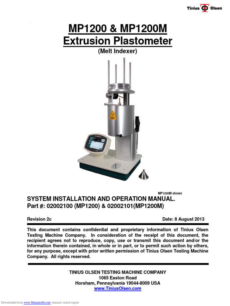 MP 1200 | PDF | Mains Electricity | Alternating Current