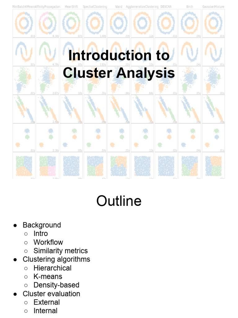 Clustering Lecture Pdf Cluster Analysis Statistical Classification 0932