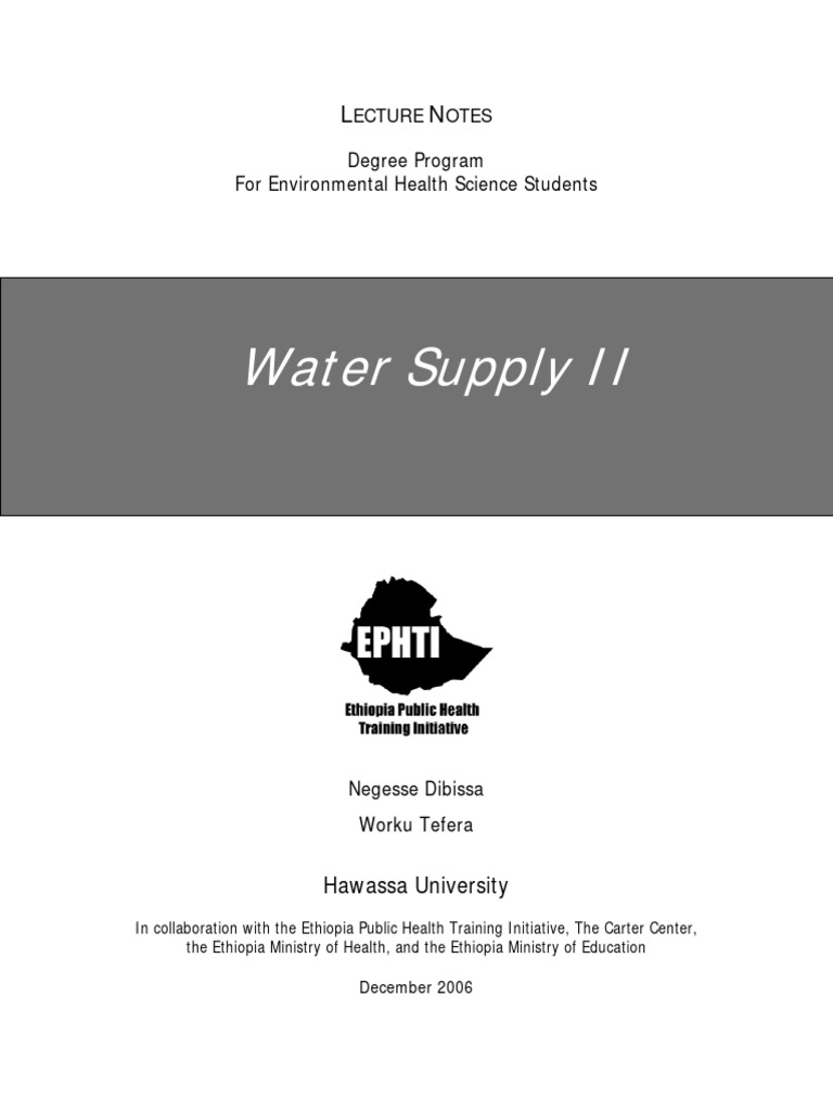 Water Supply | PDF | Water Purification | Water