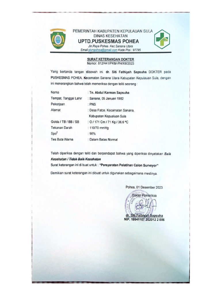 Pemerintah Kabupaten Kepulauan Sula | PDF