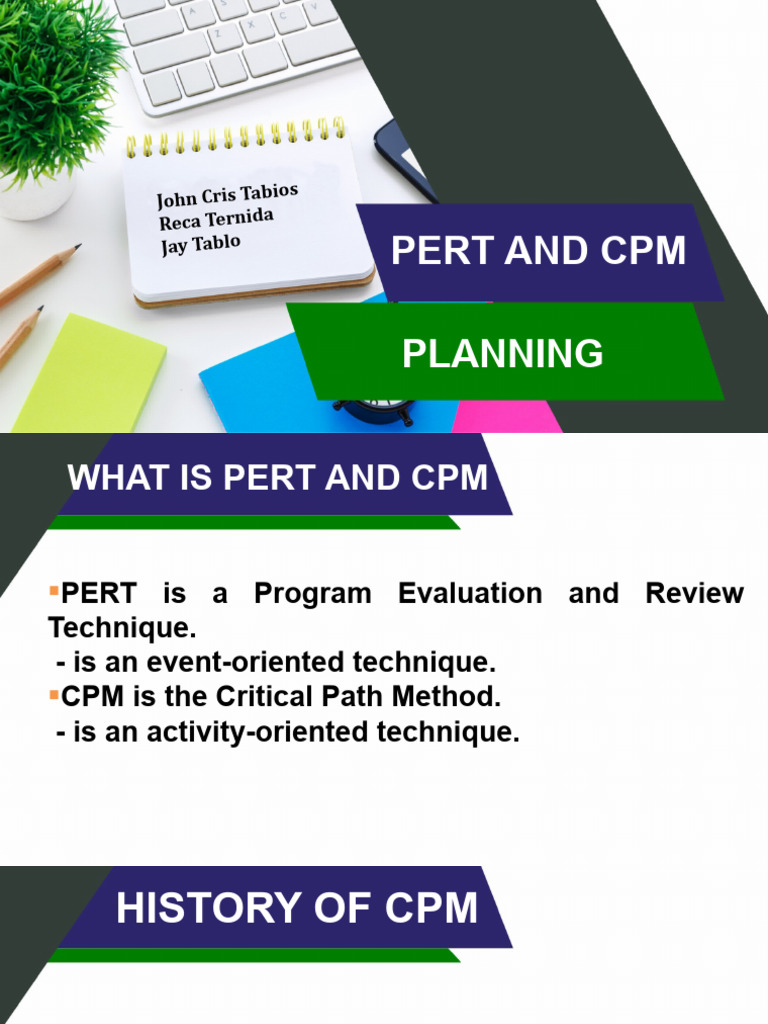 Pert CPM | PDF | Finance & Money Management | Technology & Engineering
