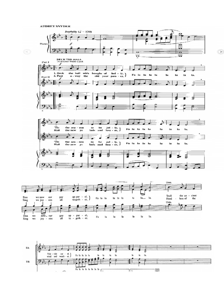 A Holiday Sing Along | PDF