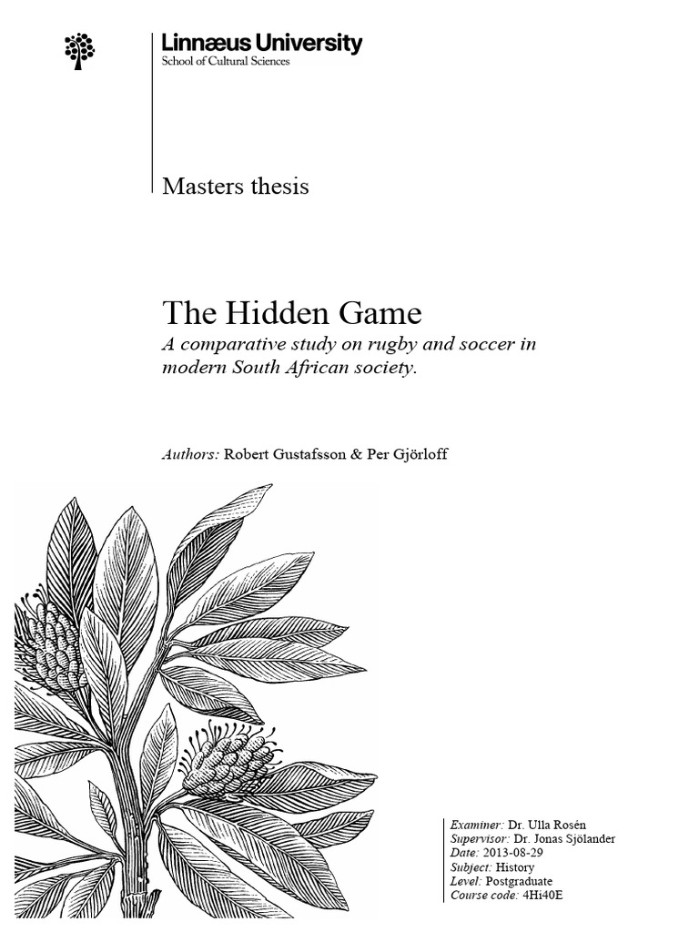 The - Hidden - Game 1 | PDF