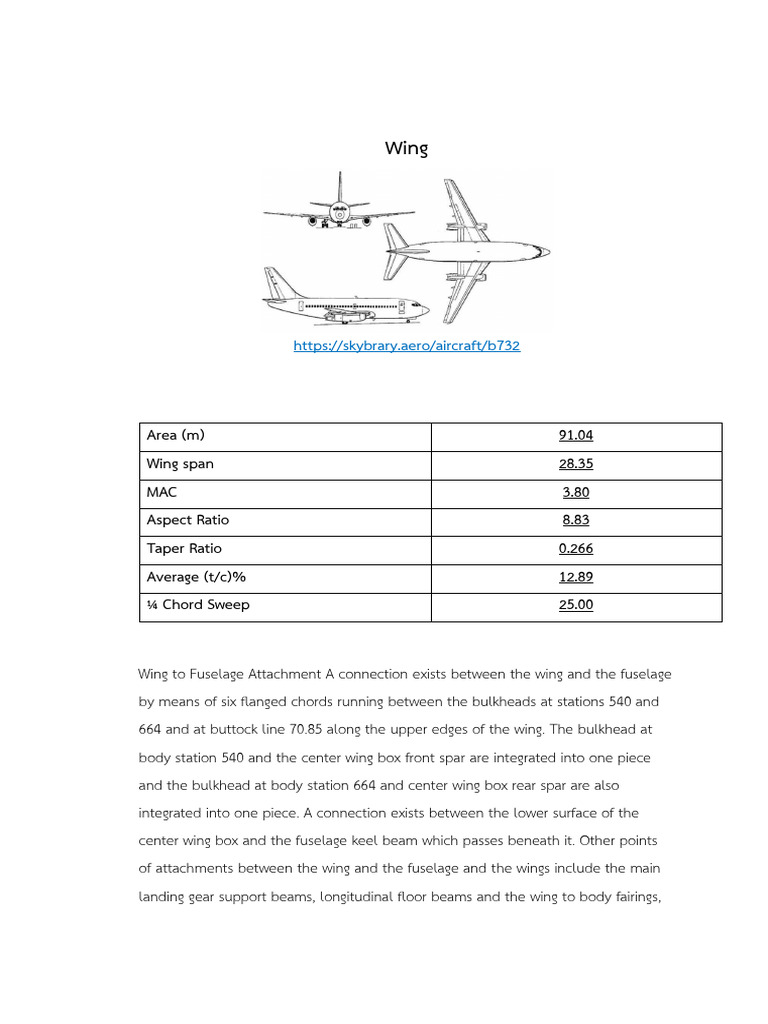 Wing Aerodynamic 1 | PDF | Business | Technology & Engineering