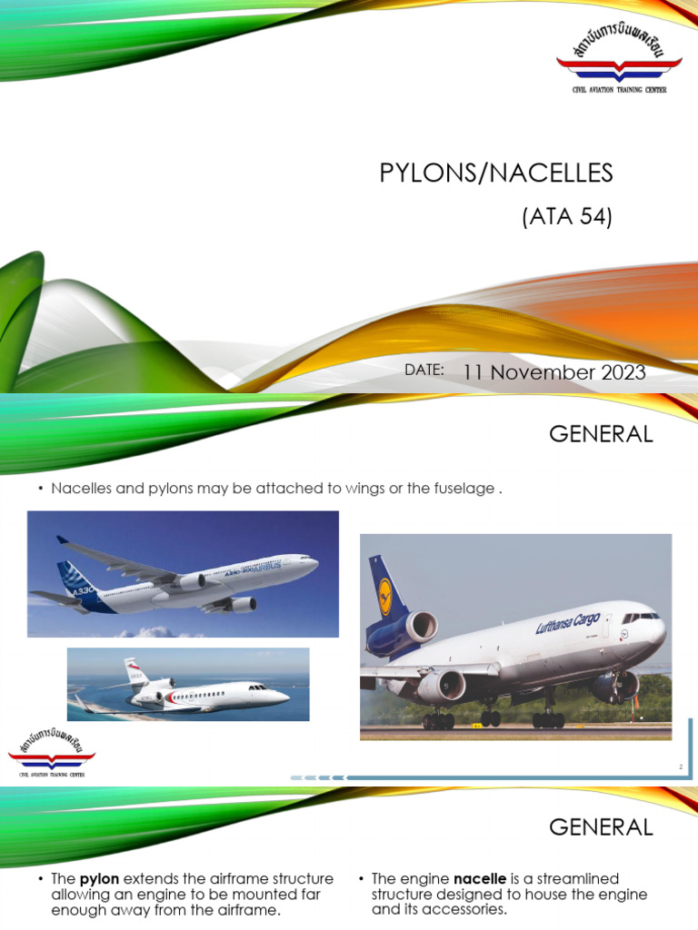 6 Pylons-Nacelles | PDF | Aircraft | Aviation