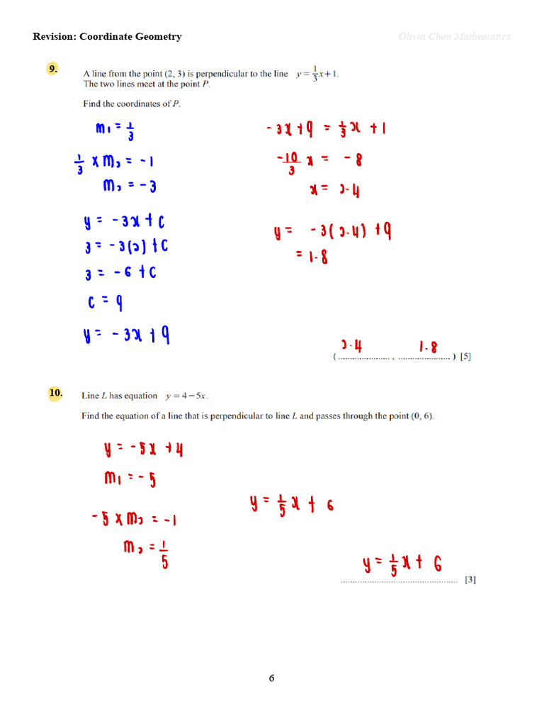 Chapter 7 - Revision (Answers) | PDF