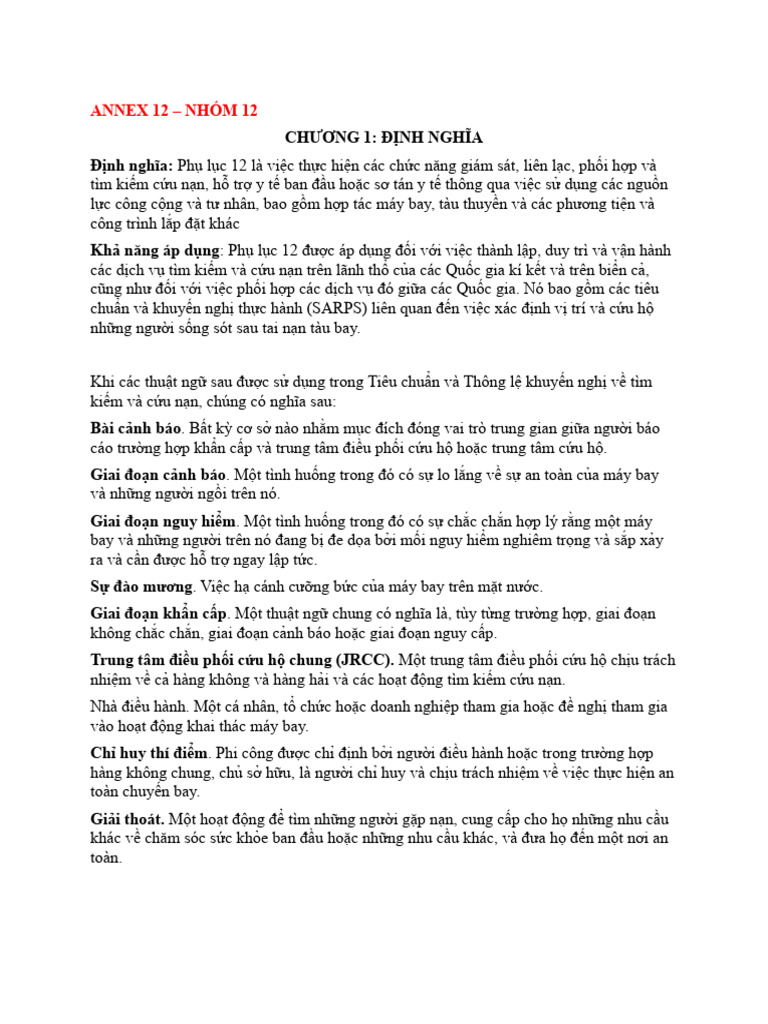 Annex 12 - Nhóm 12 | PDF