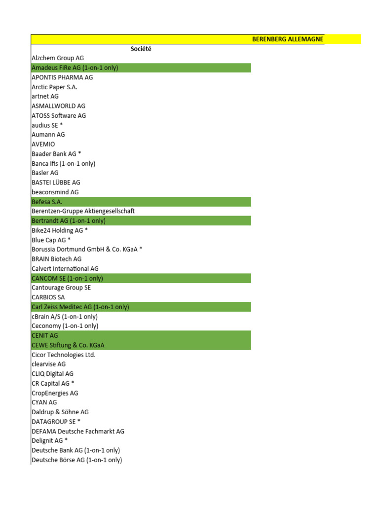 Allemagne PDF