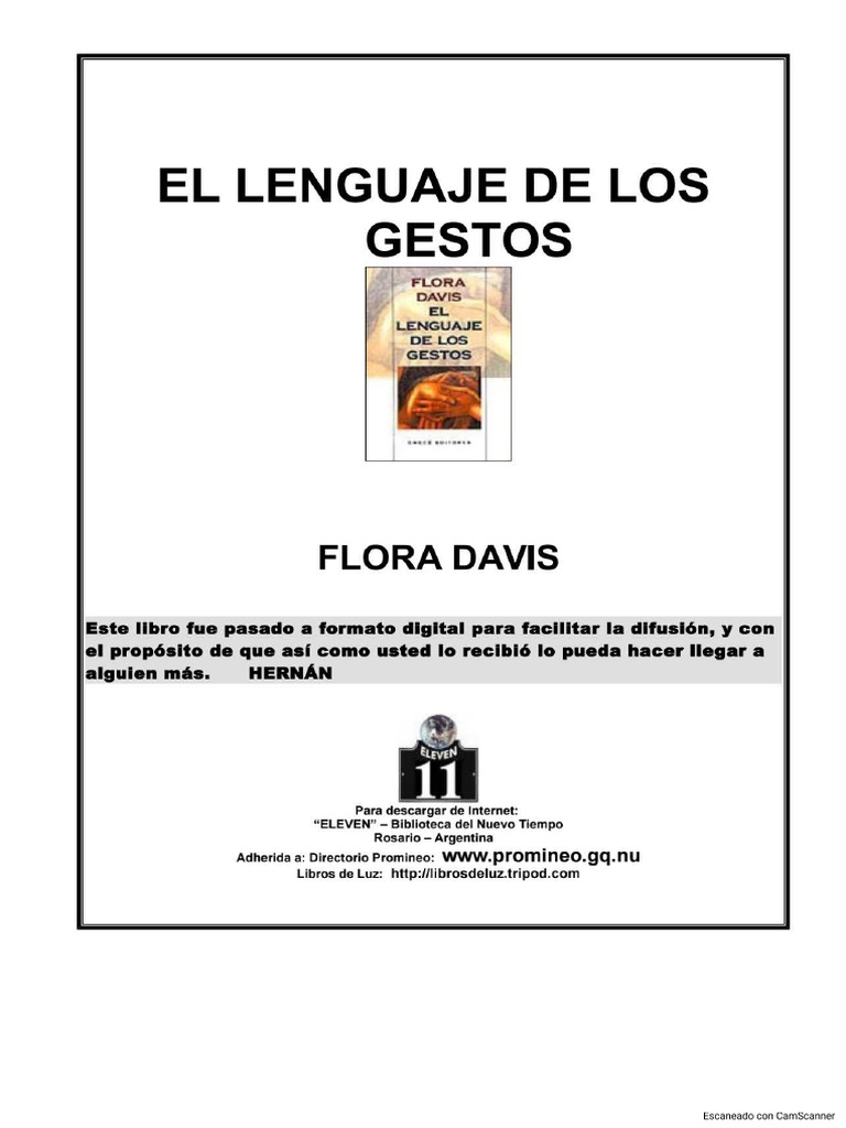 Lenguaje de Los Gestos | PDF