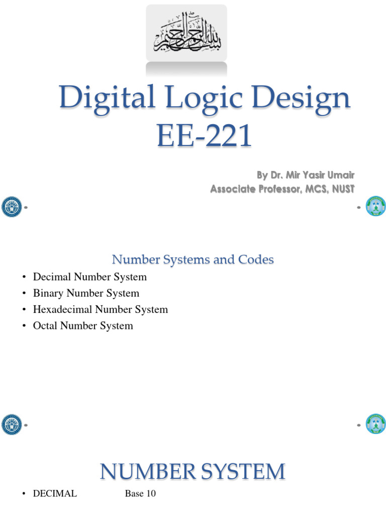 Lecture 1.2 - Number System | PDF | Lexicology | Encodings