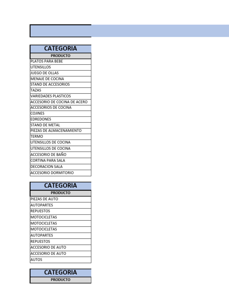 LISTADO PROVEEDORES 2020 | PDF | Diseño | Bienes manufacturados