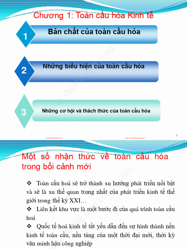 Toan-Cau-Hoa-Va-Khu-Vuc-Hoa-Trong-Nen-Kinh-Te-The-Gioi - Chuong-1 - Toan-Cau-Hoa ...